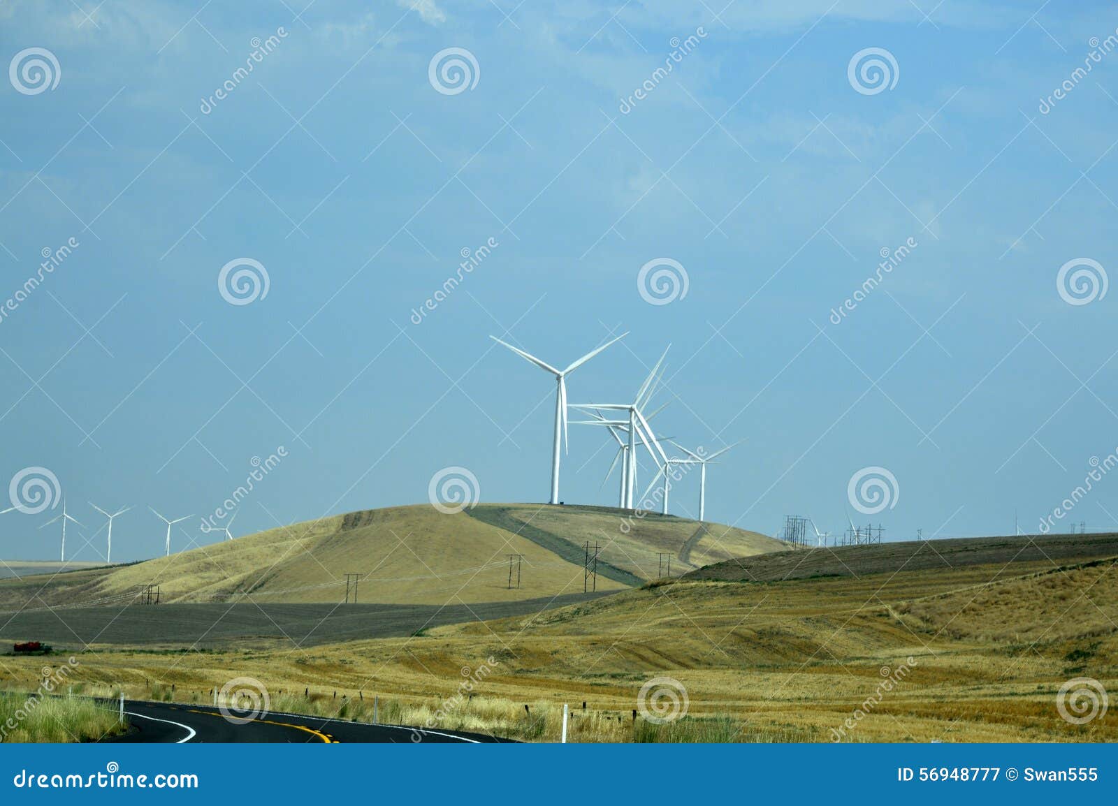 Windmill stock image. Image of generation, renewable - 56948777