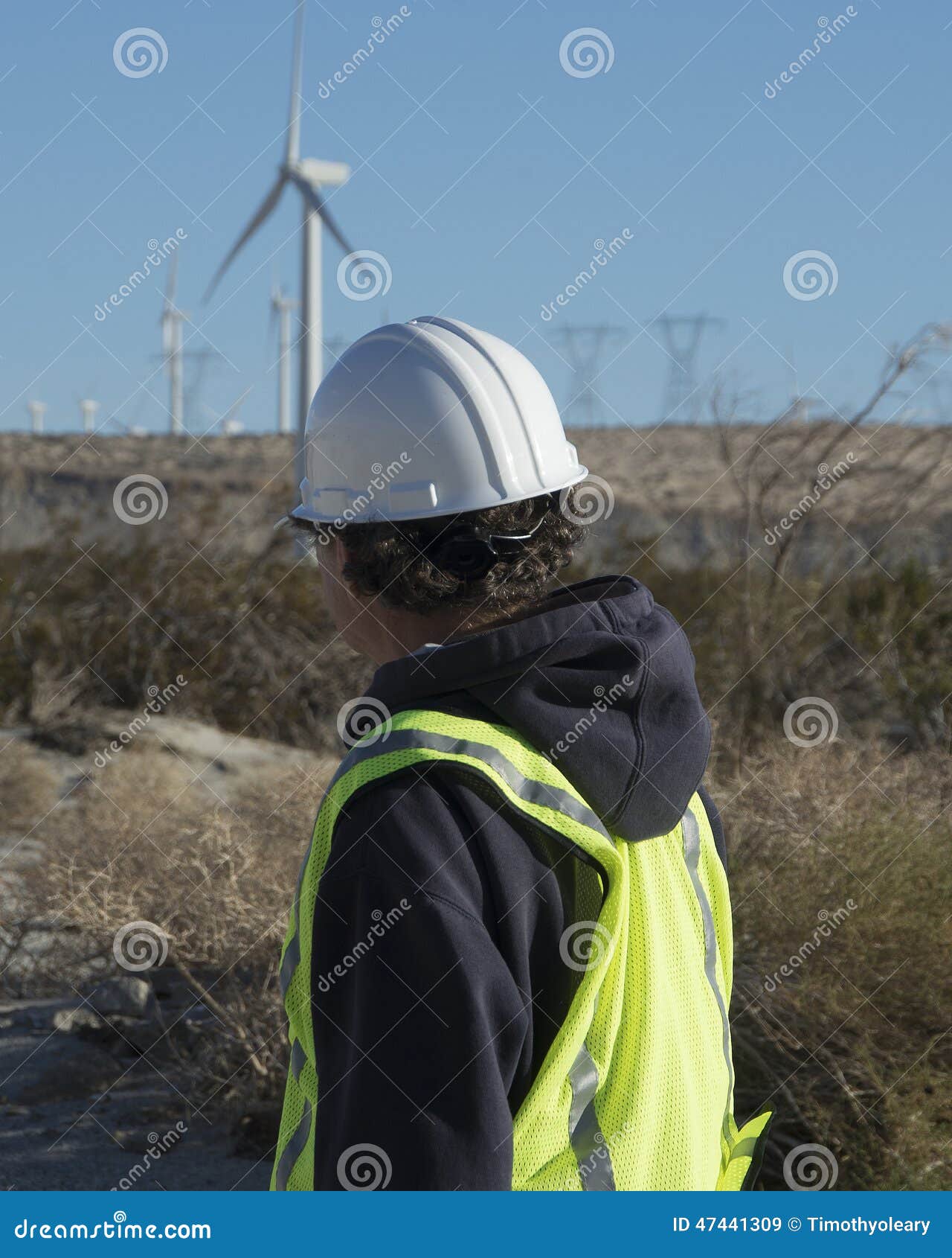 Windmill Engineer stock image. Image of environment, propeller - 47441309