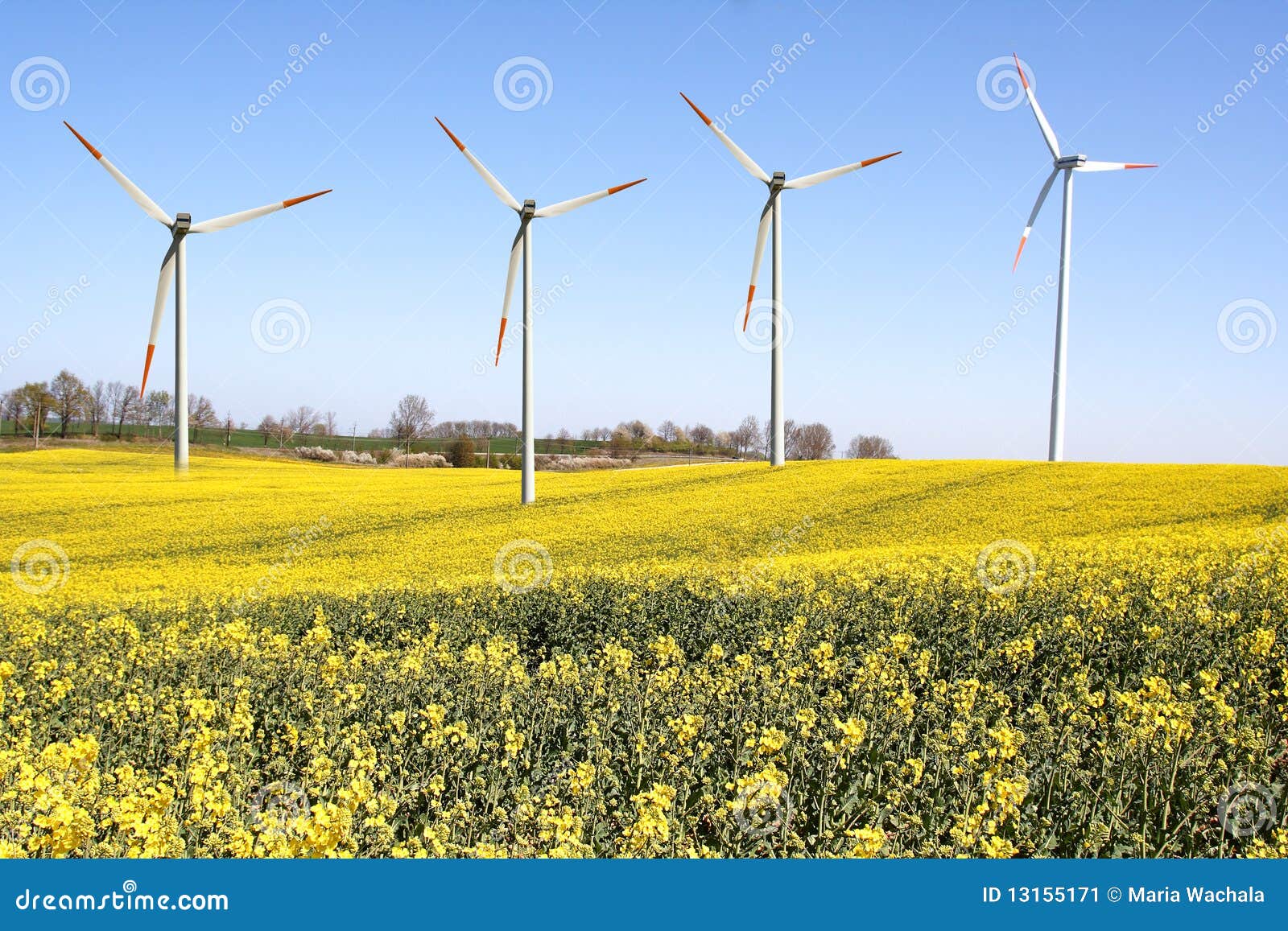Windmill farm stock image. Image of power, generator - 13155171