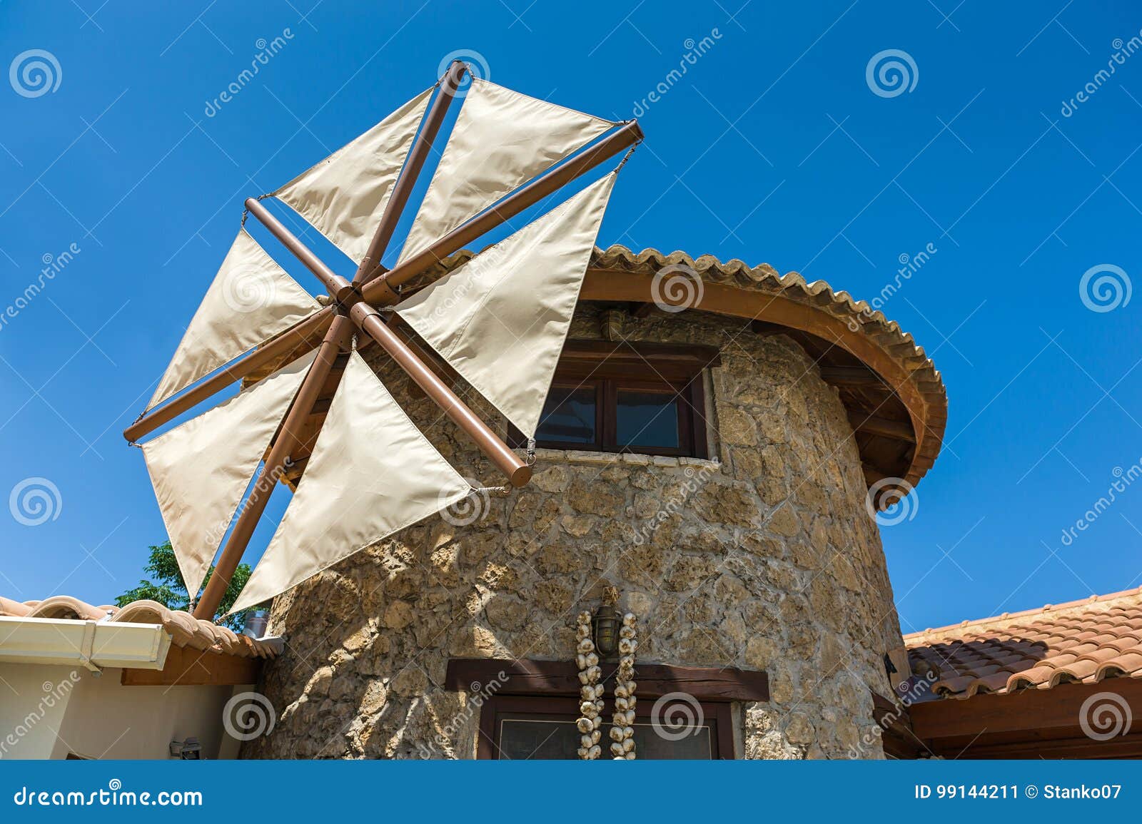 Windmill house details stock image. Image of ecologicaly - 99144211