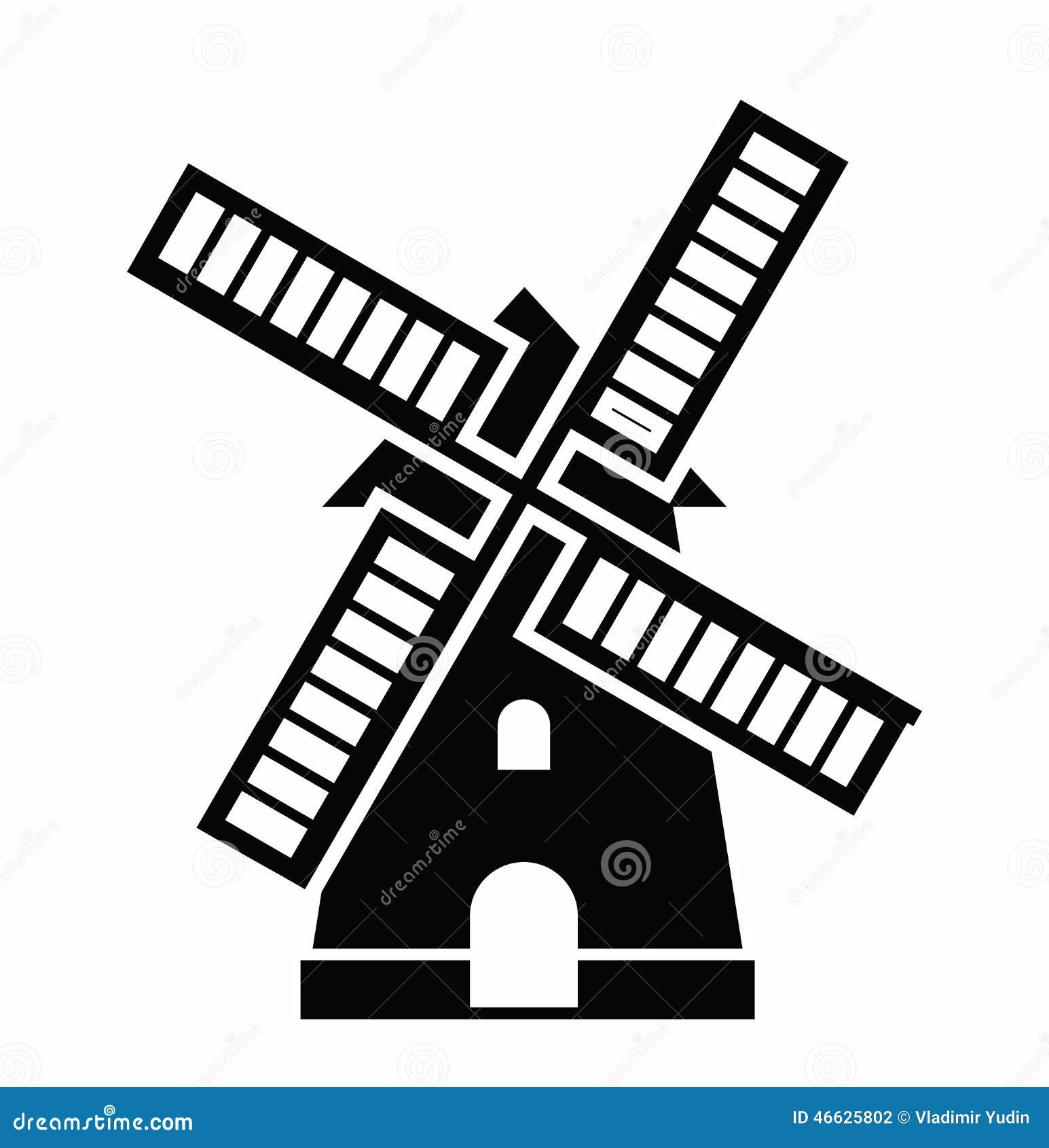 Windmill icons stock vector. Illustration of agro, foods - 46625802