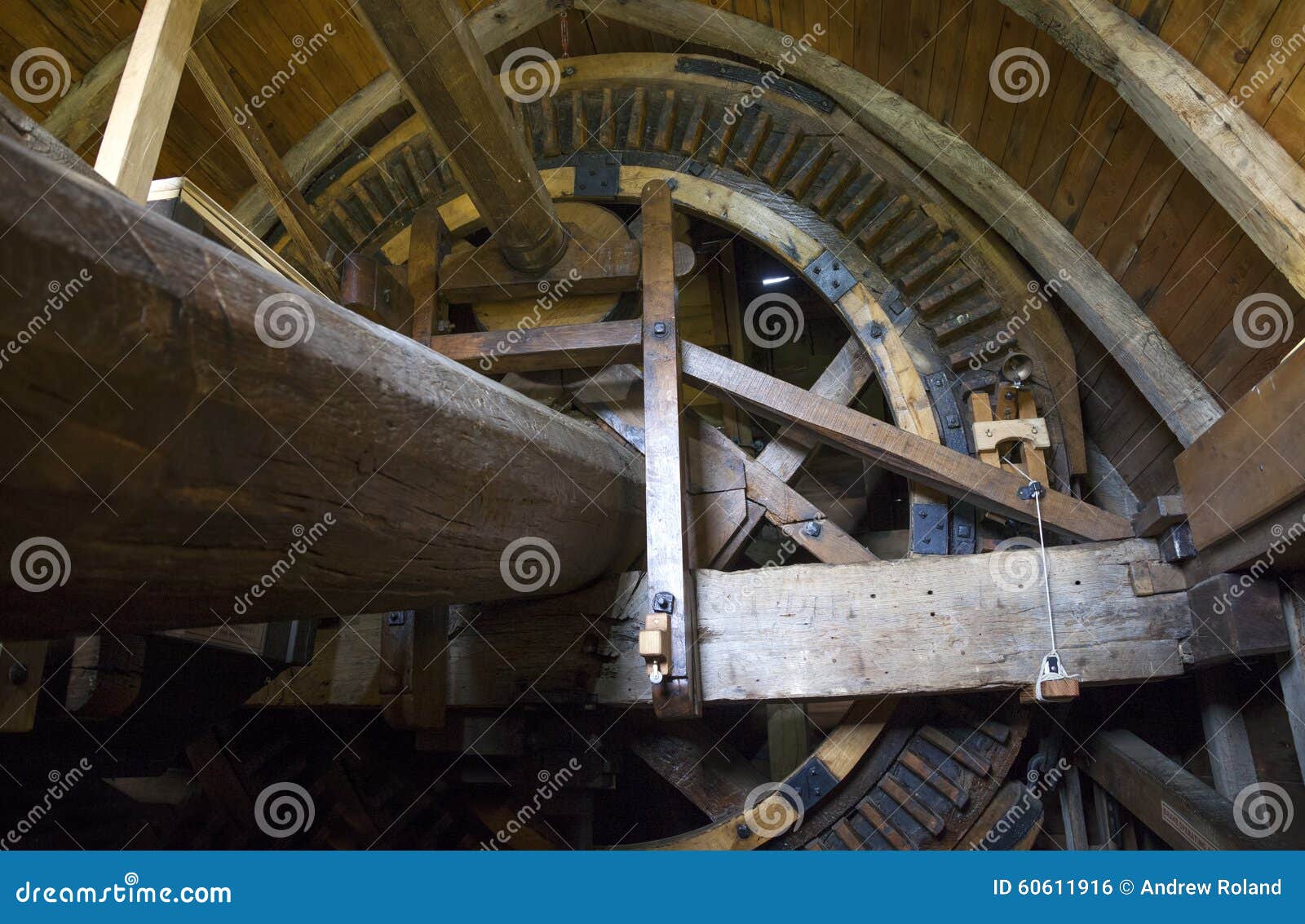 Windmill Interior stock photo. Image of flour, milling - 60611916