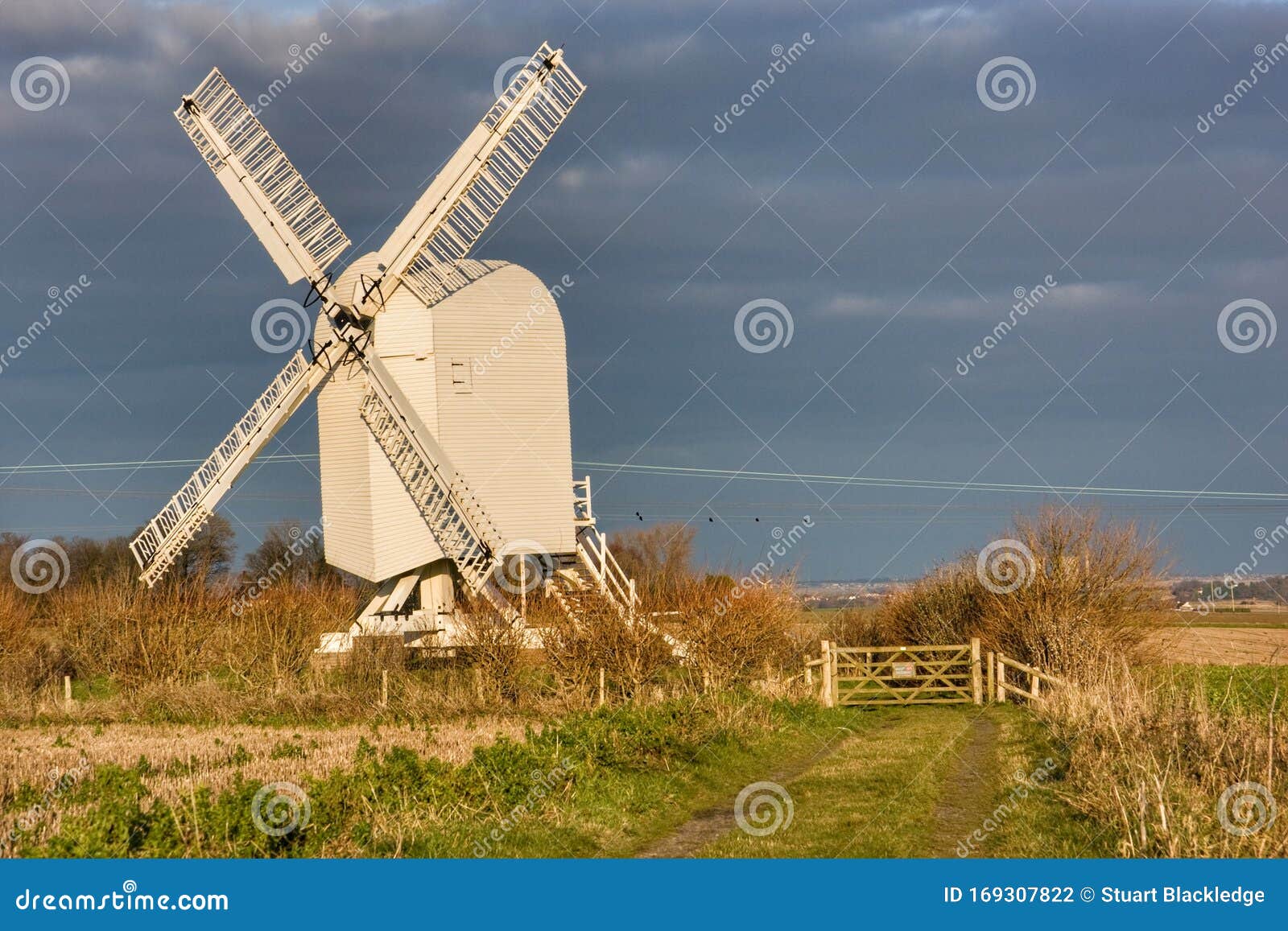 Windmill Kent arkivfoto. Bild av vind, vindkraftverk - 169307822