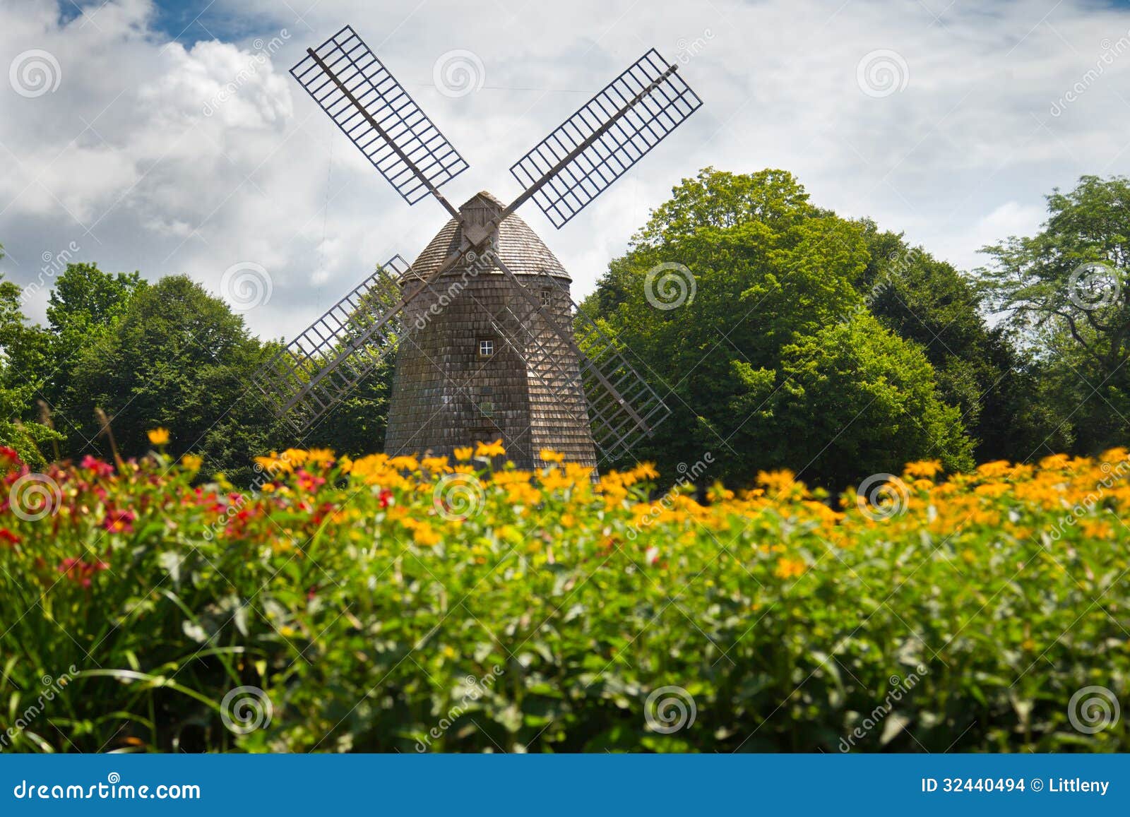 Windmill Long Island stock photo. Image of scene, architecture - 32440494