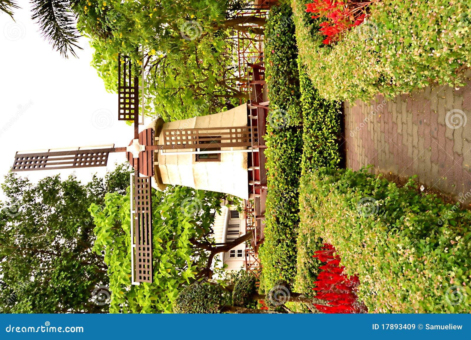 Windmill Malacca stock image. Image of holiday, travelling - 17893409