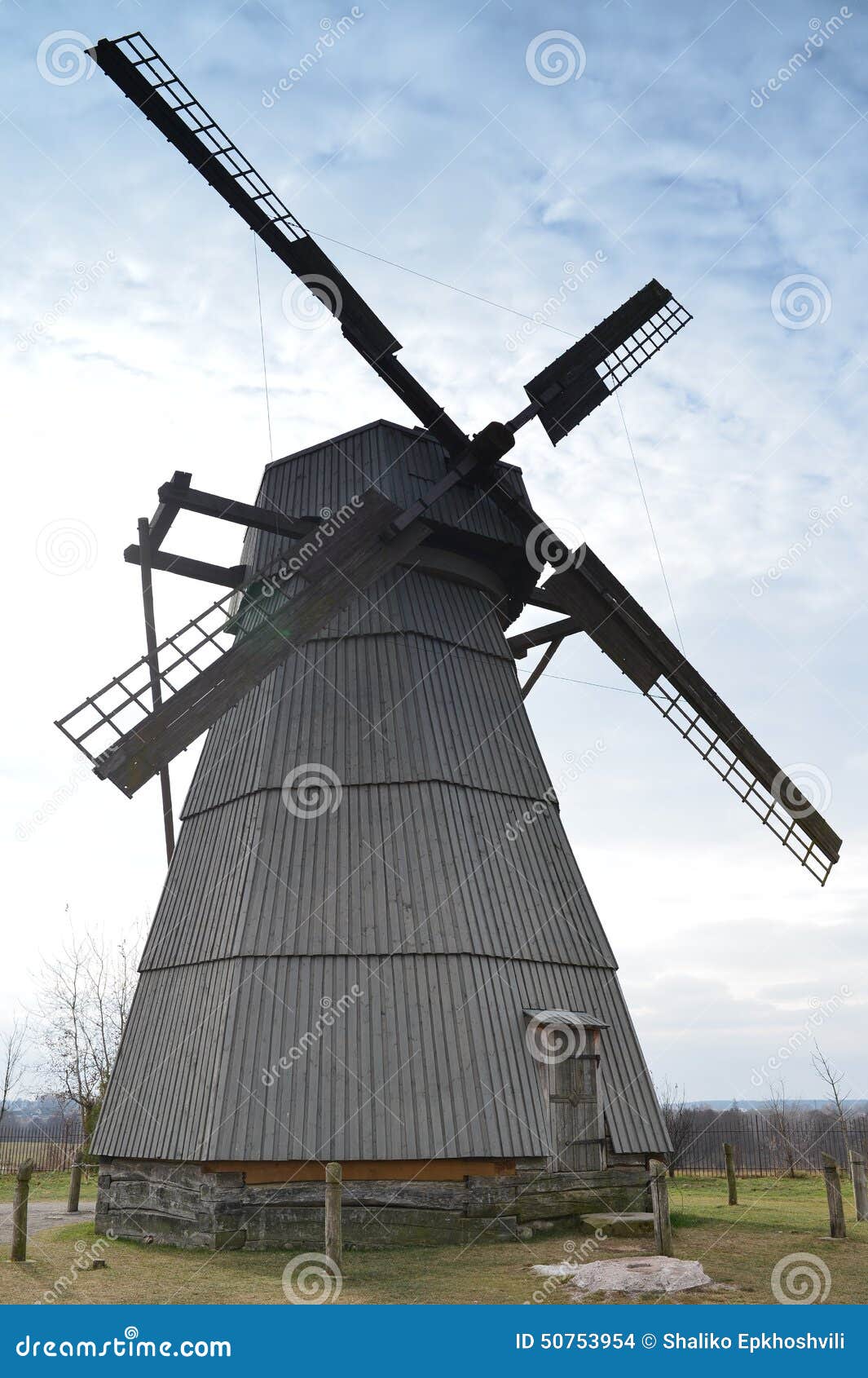 Windmill stock photo. Image of antique, museum, mill - 50753954
