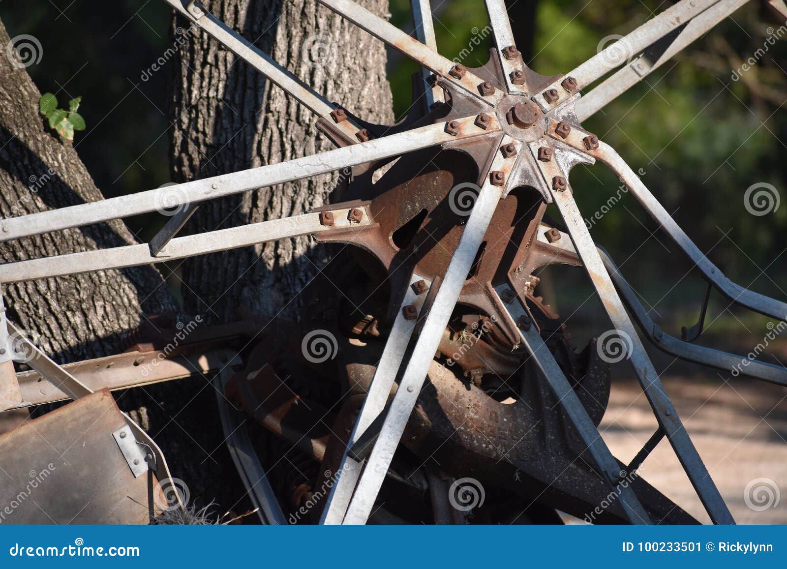 Windmill parts stock image. Image of parts, farm, windmill - 100233501
