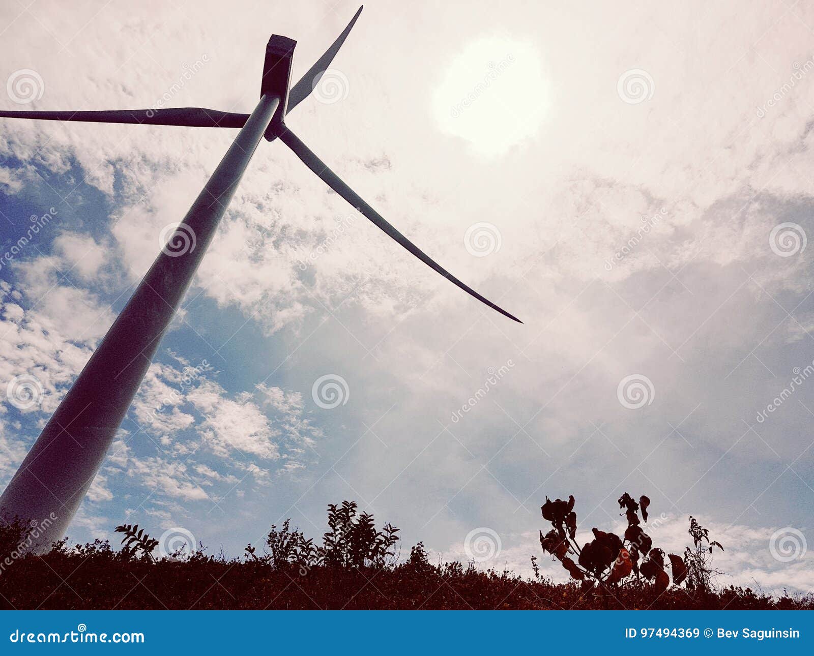 The Windmill editorial stock image. Image of wind, philippines - 97494369