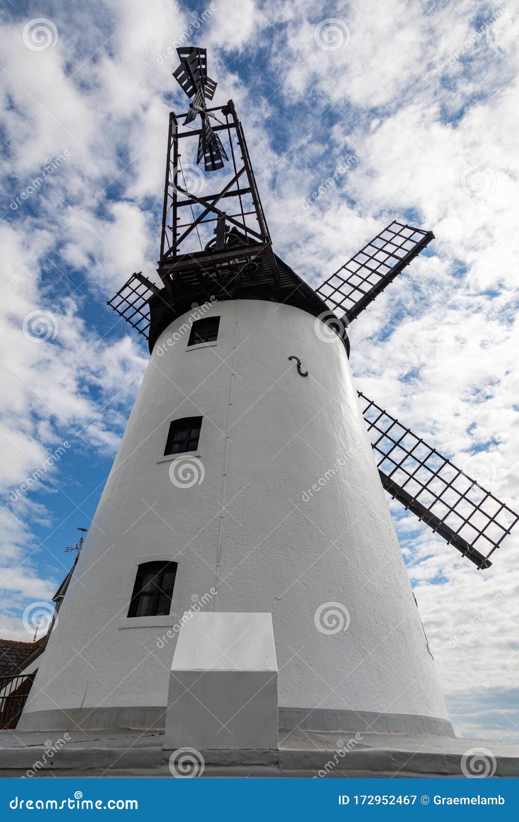 Windmill on the Promenade Lytham St Annes Fylde June 2019 Editorial ...