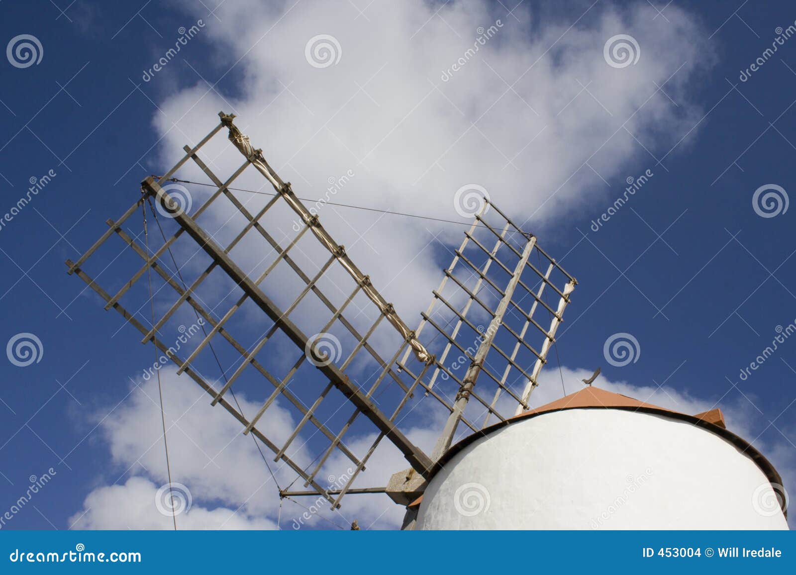 Windmill Sails stock photo. Image of turning, wind, farm - 453004