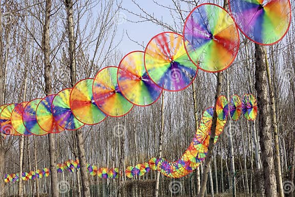 Windmill show stock photo. Image of pinwheels, coloured - 88861952