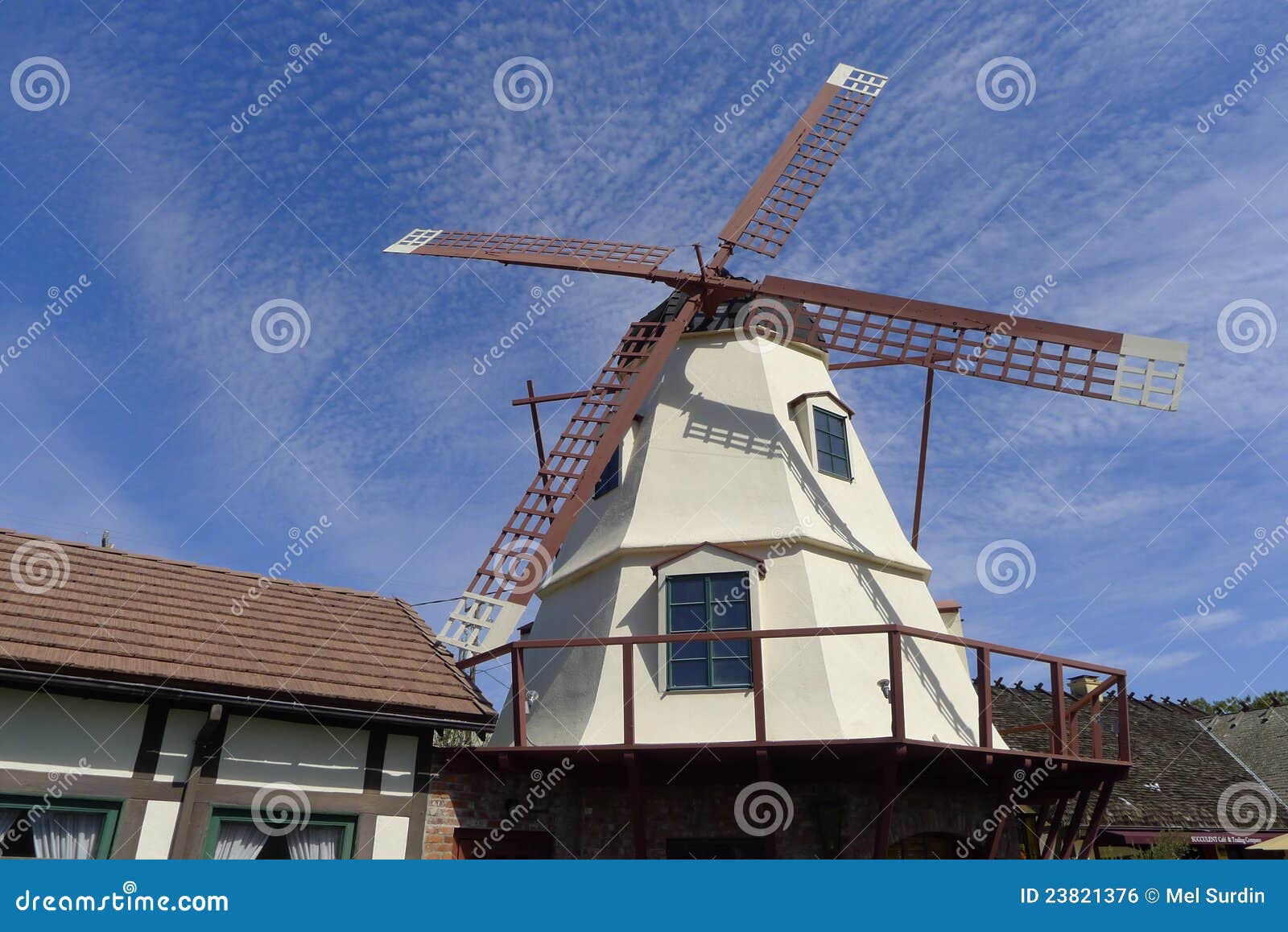 Windmill, Solvang, California Stock Photo - Image of scandinavian ...