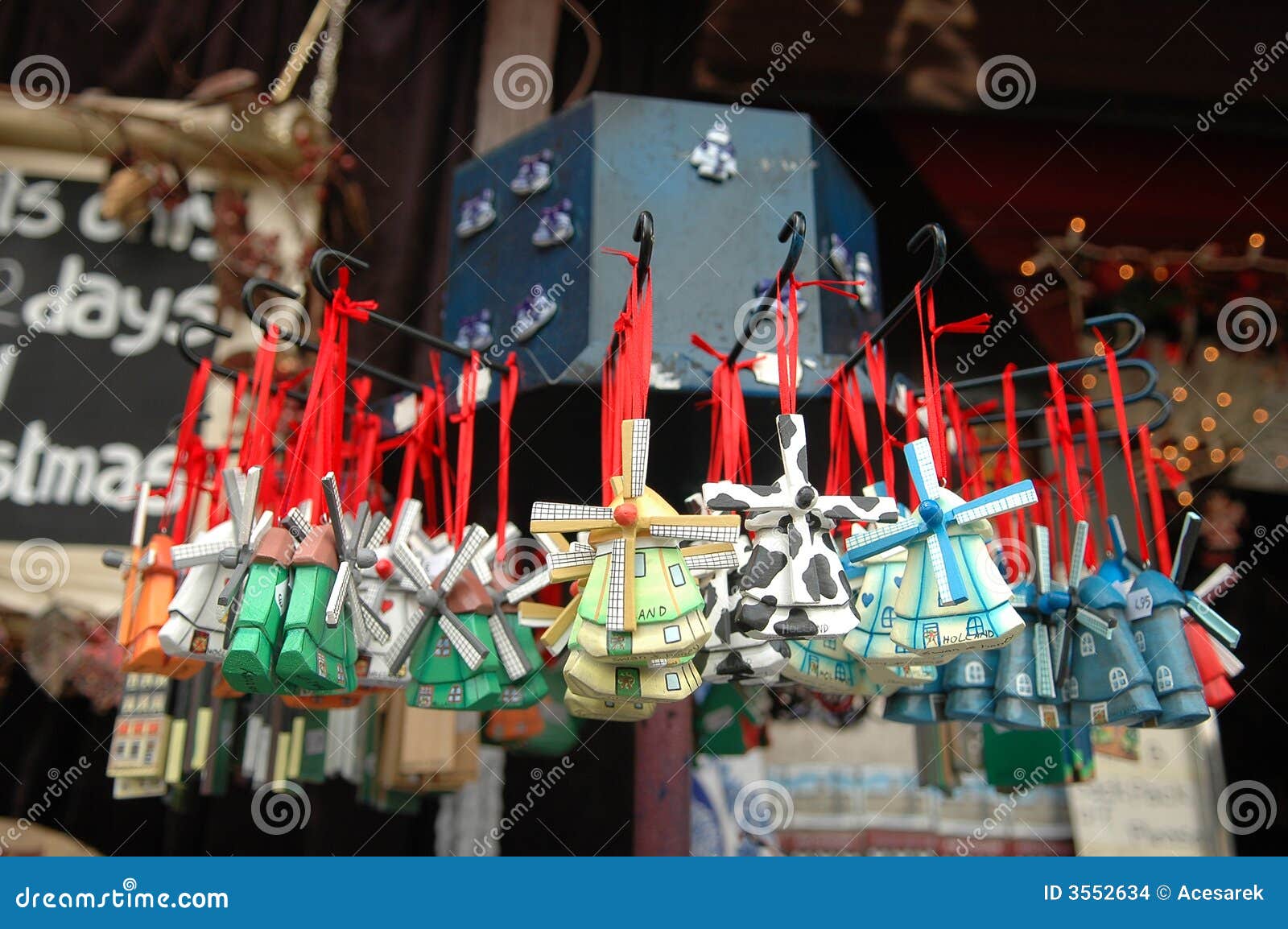 Windmill souvenirs stock photo. Image of windmills, ornaments - 3552634