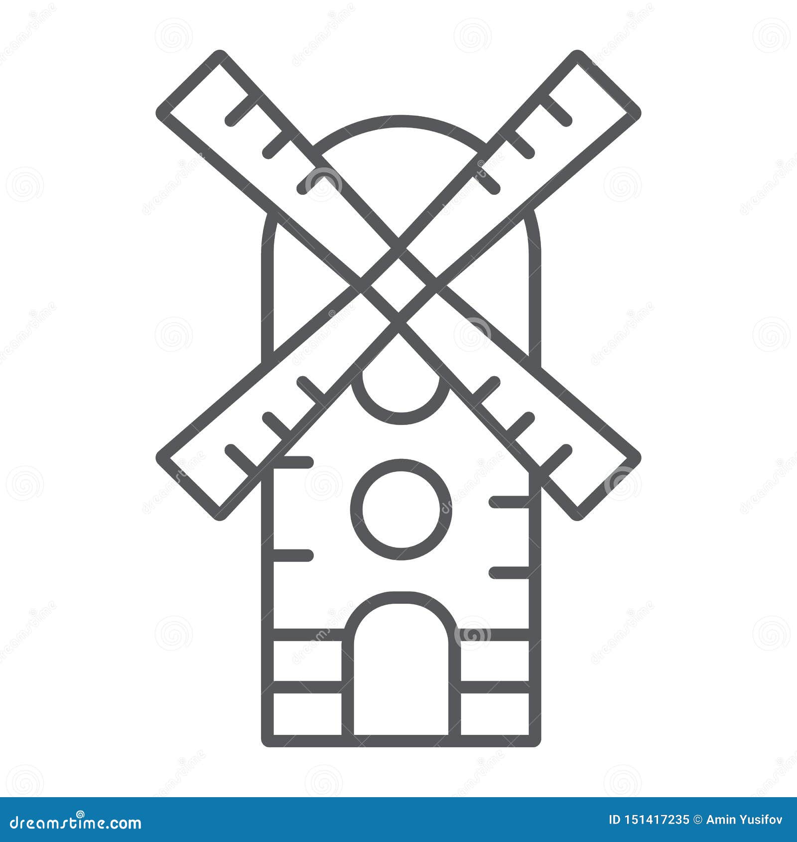 3D Mill Sign Currency Symbol Icon Vector Illustration | CartoonDealer ...