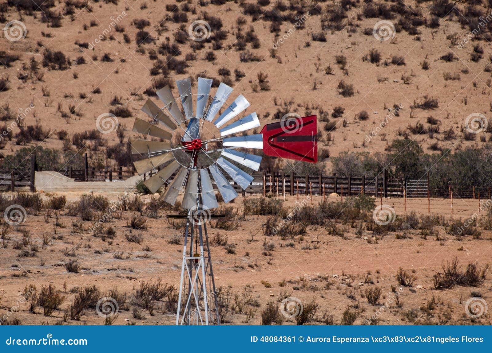 Windmill on vineyard stock image. Image of power, agriculture - 48084361