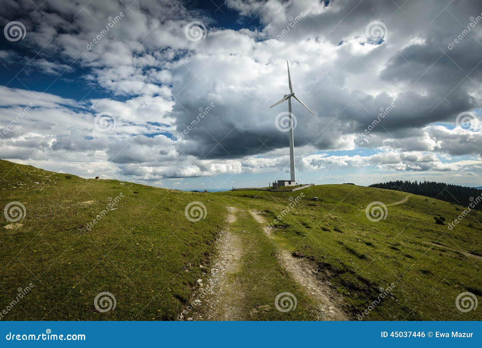 Windmill stock photo. Image of global, generate, mill - 45037446