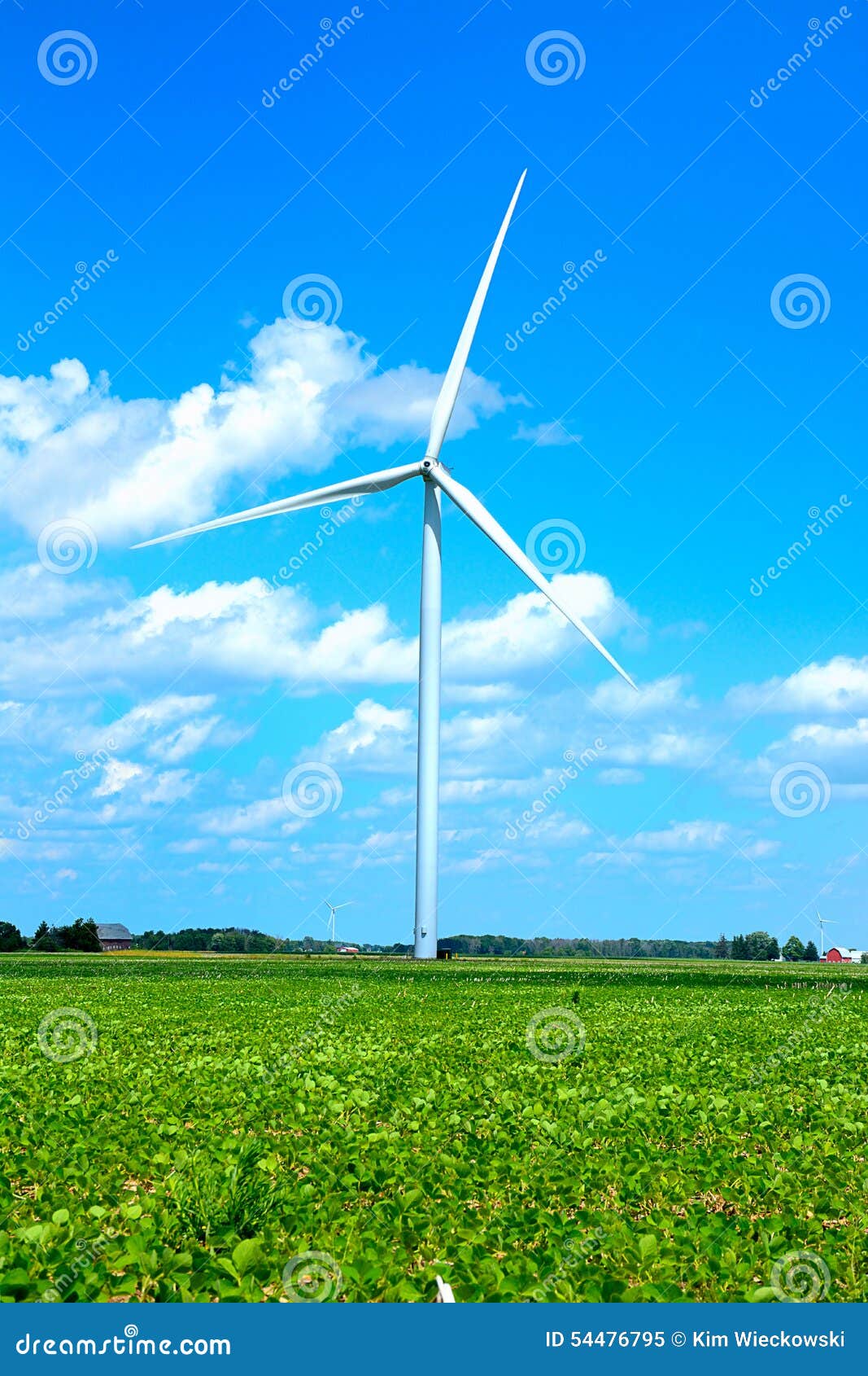 Windmill at windfarm stock image. Image of fall, liberal - 54476795