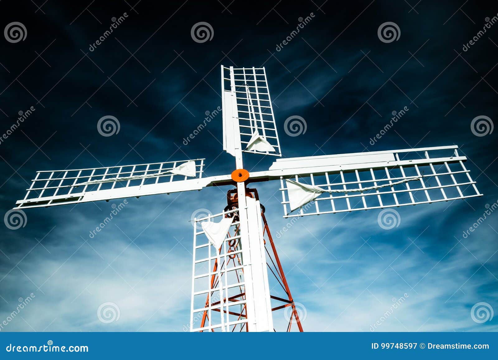 Windmilll stock image. Image of germany, mood, exposure - 99748597