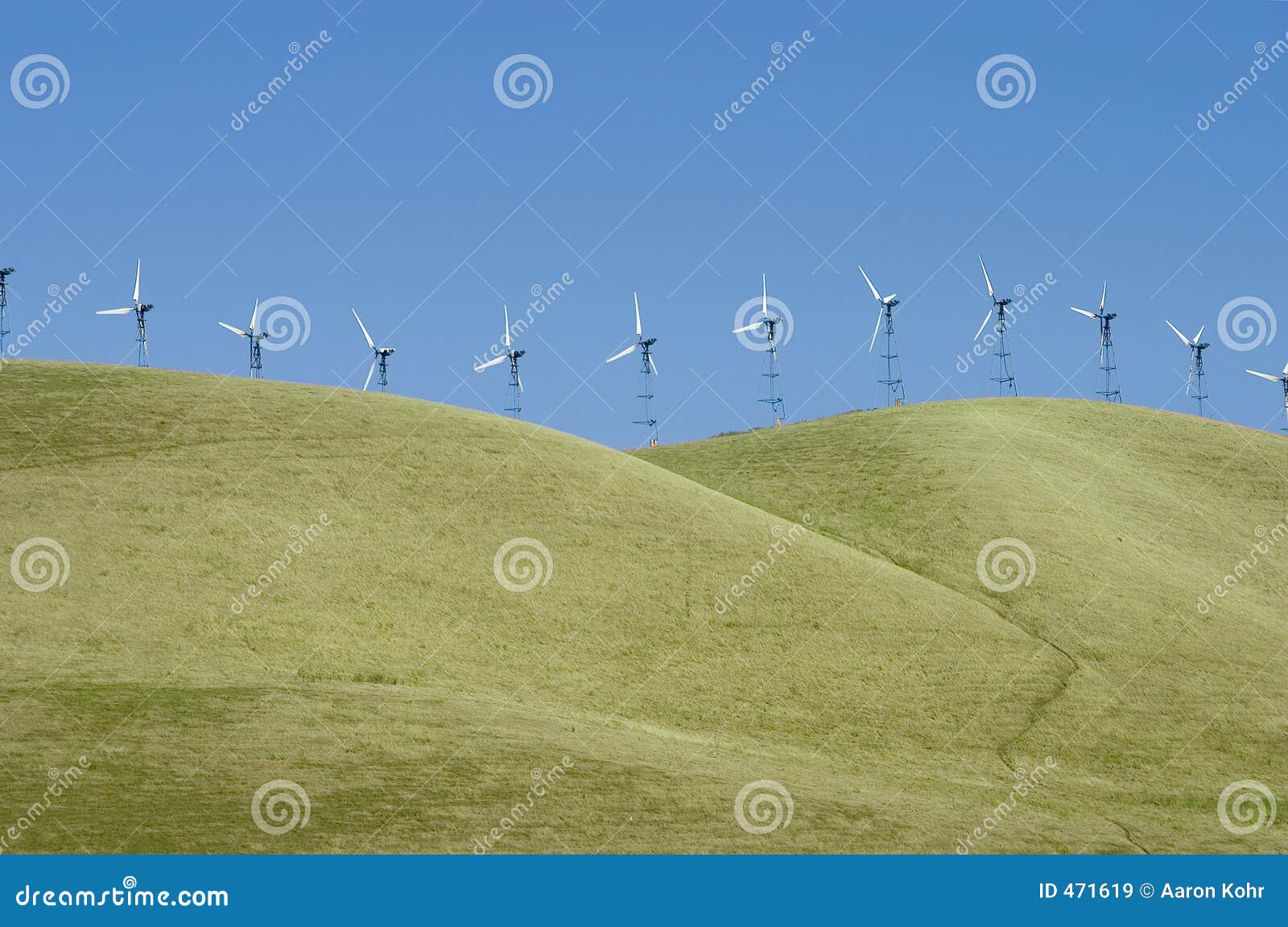 Windmills 1 stock image. Image of pinwheel, power, energy - 471619