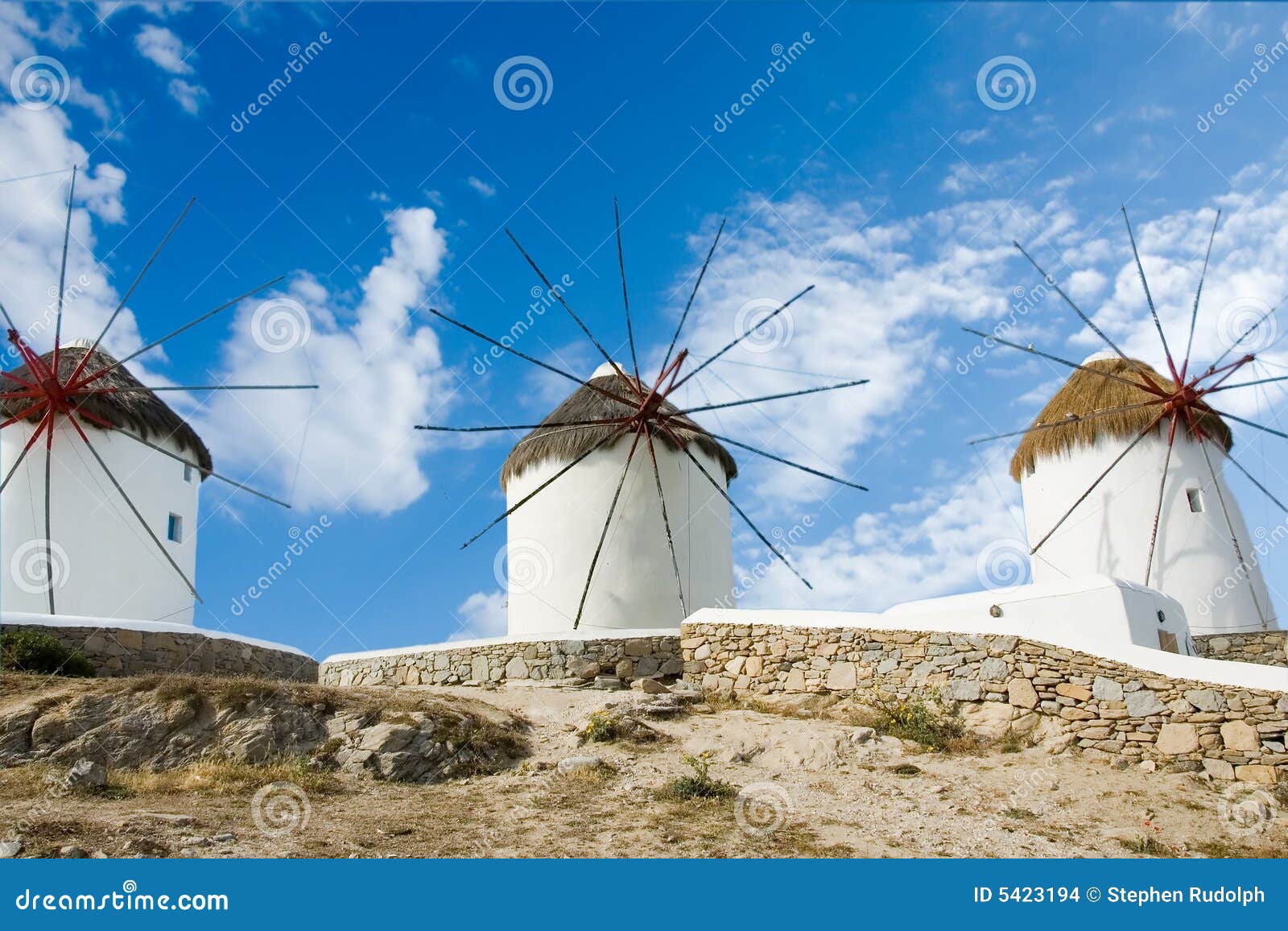 Windmills stock photo. Image of travel, historical, tourism - 5423194