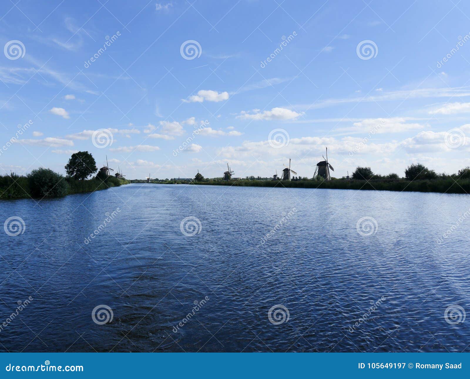 The windmills stock image. Image of blue, wind, agriculture - 105649197