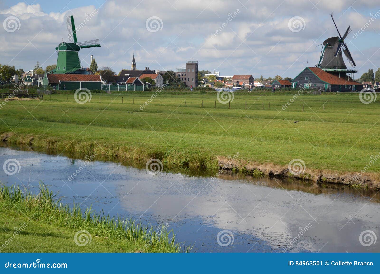 Windmills in Amsterdam editorial photo. Image of homes - 84963501