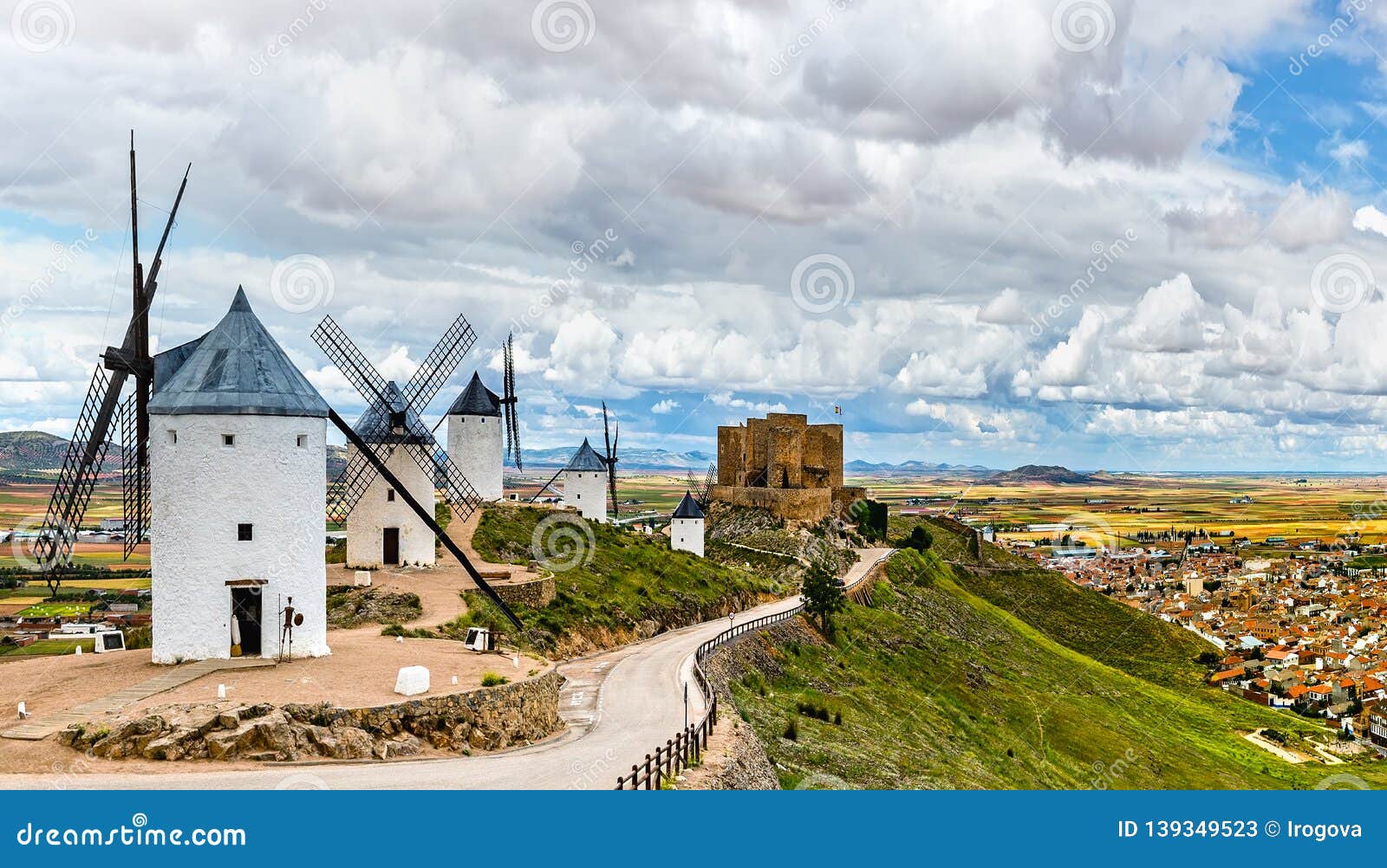 Castle Of Consuegra Dated In The 10th Century By The Caliphate Of ...