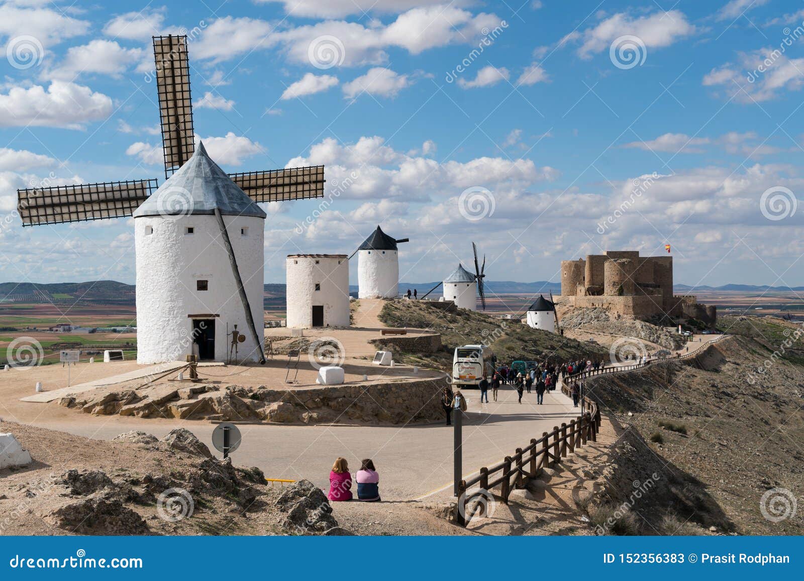 Castle Of Consuegra Dated In The 10th Century By The Caliphate Of ...