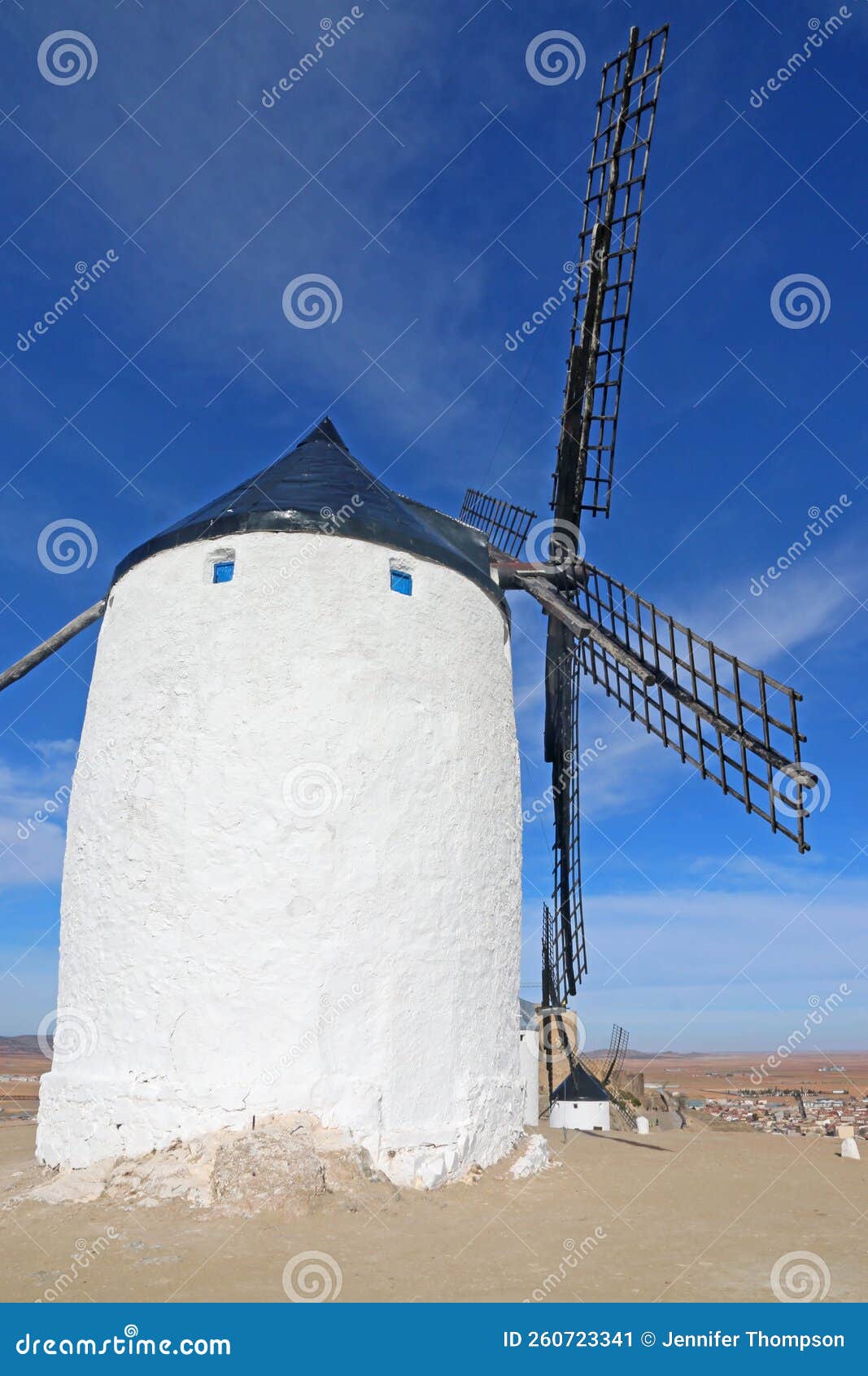 Windmills in Consuegra, Spain Stock Image - Image of traditional ...