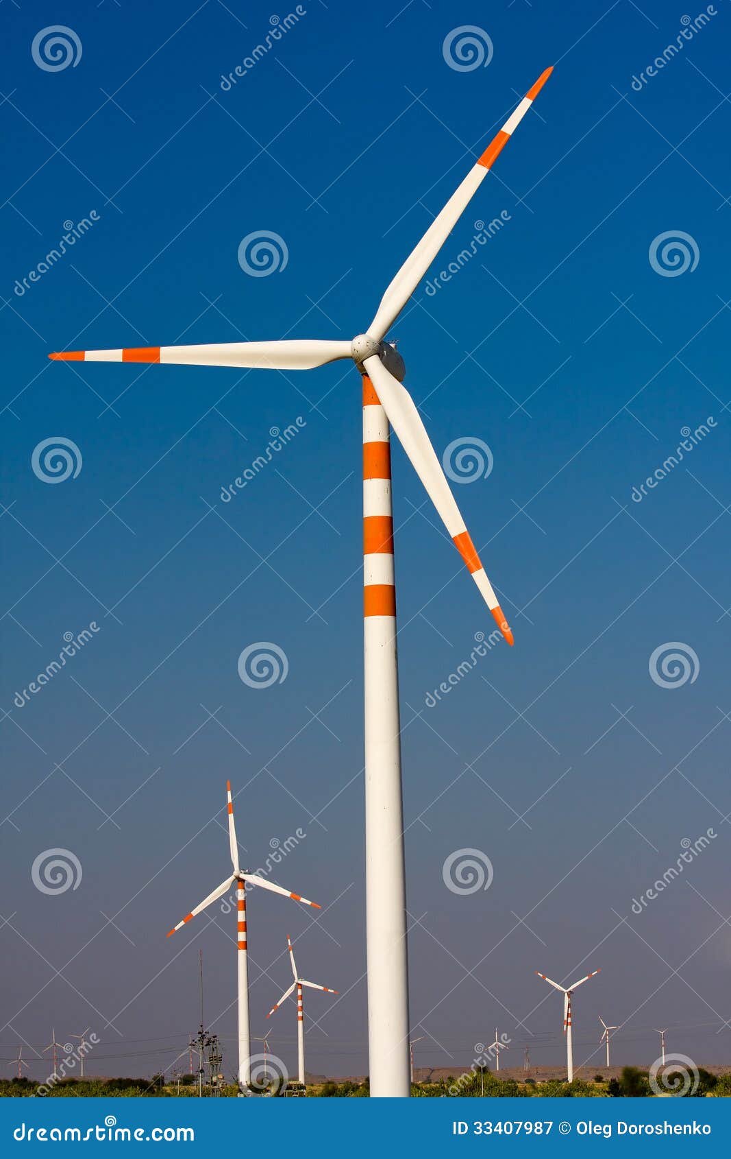 Windmills , India stock image. Image of landscape, arid - 33407987