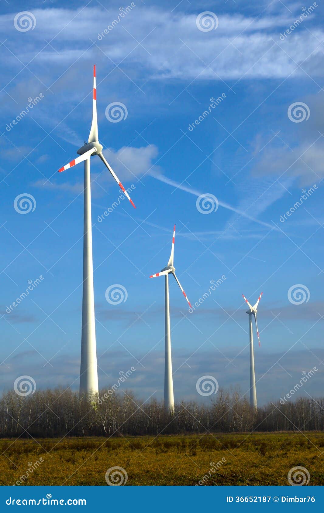Windmills To Generate Electricity Stock Image - Image of generator ...