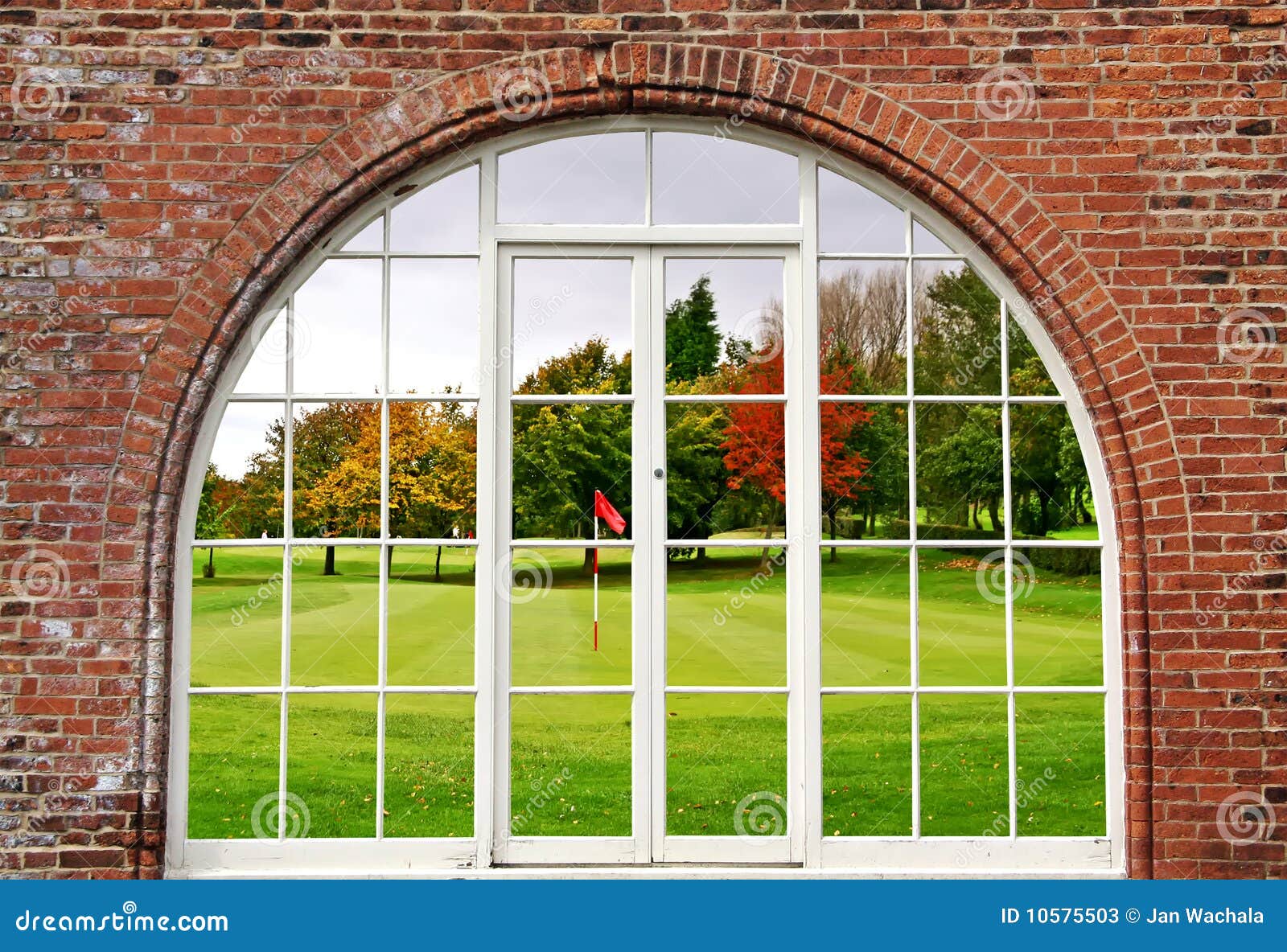 Window stock image. Image of brick, grass, architecture - 10575503