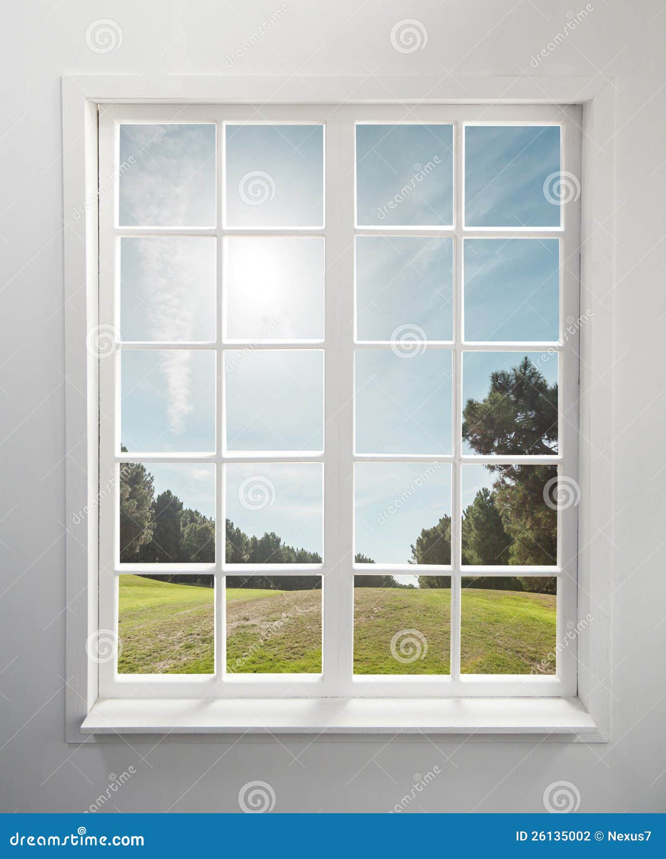 Window stock photo. Image of design, blank, interior - 26135002