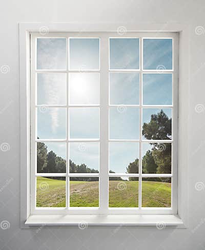 Window stock photo. Image of design, blank, interior - 26135002