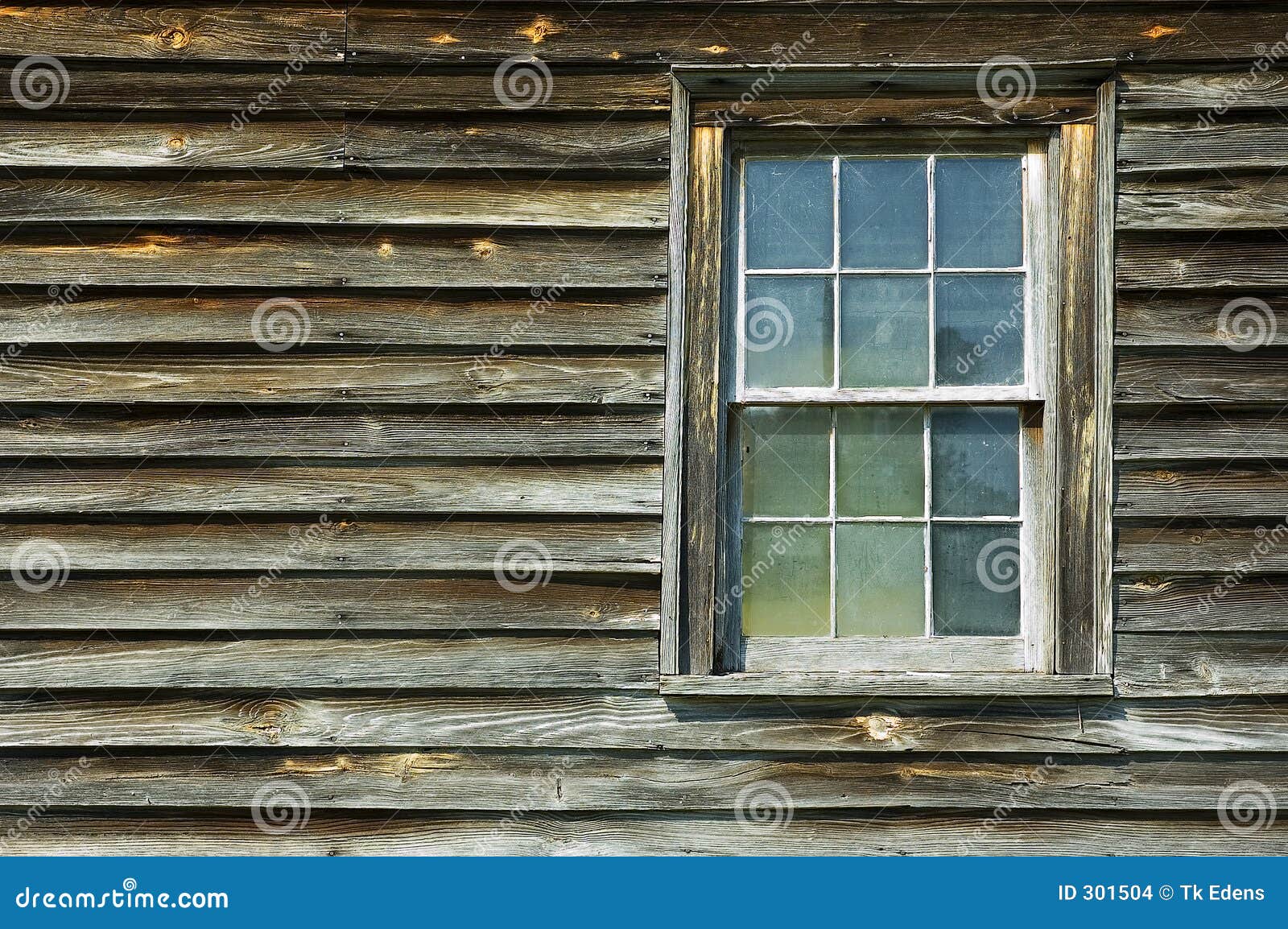 Window stock photo. Image of side, planks, house, glass - 301504
