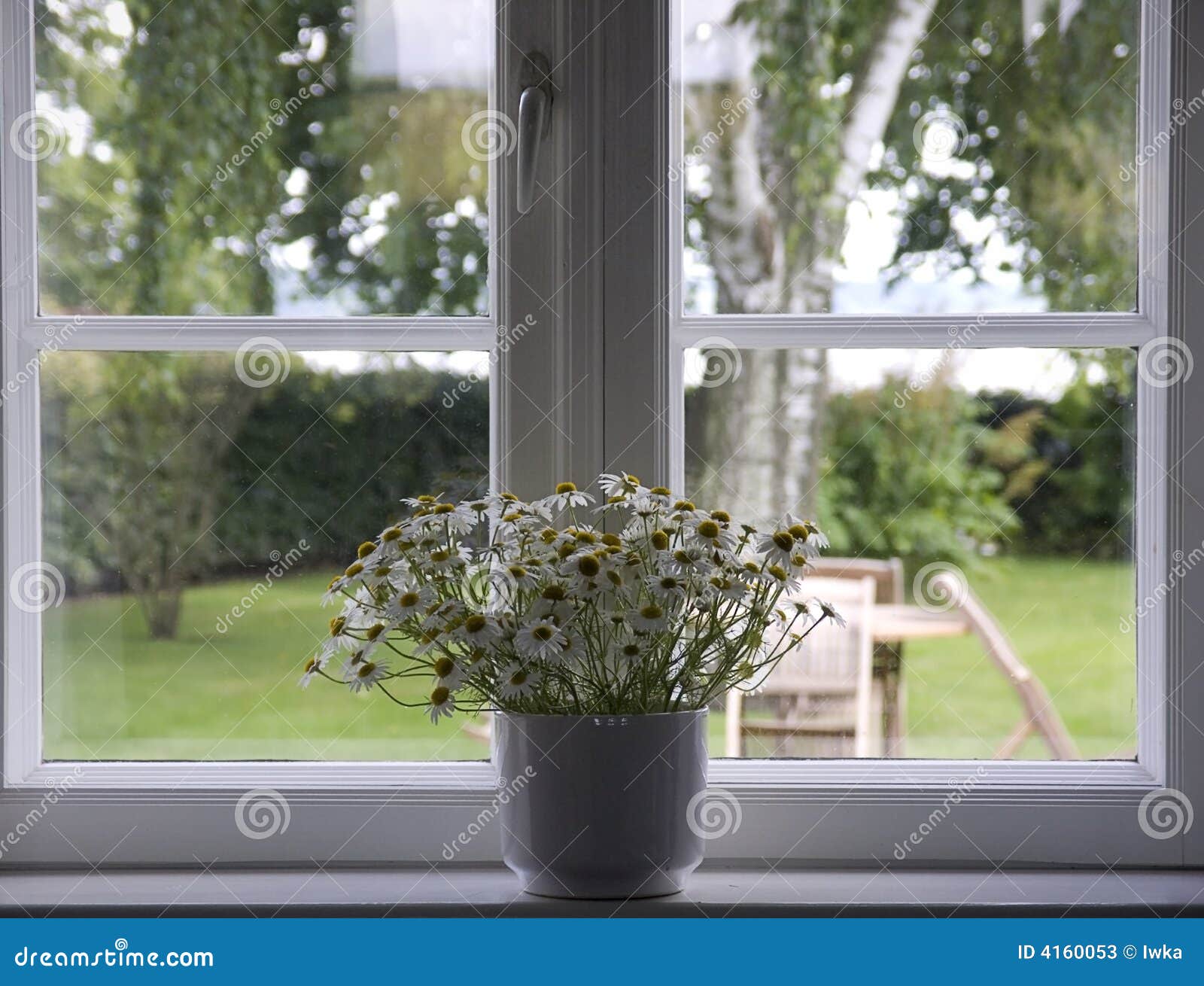 Window stock image. Image of window, interior, house, trees - 4160053