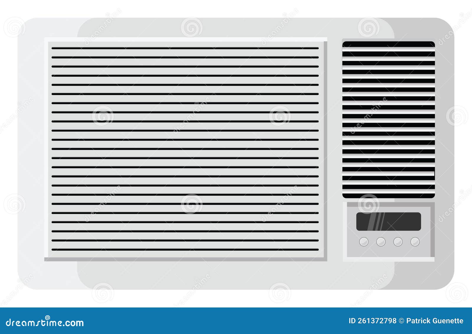 Window ac, icon stock vector. Illustration of room, unit - 261372798
