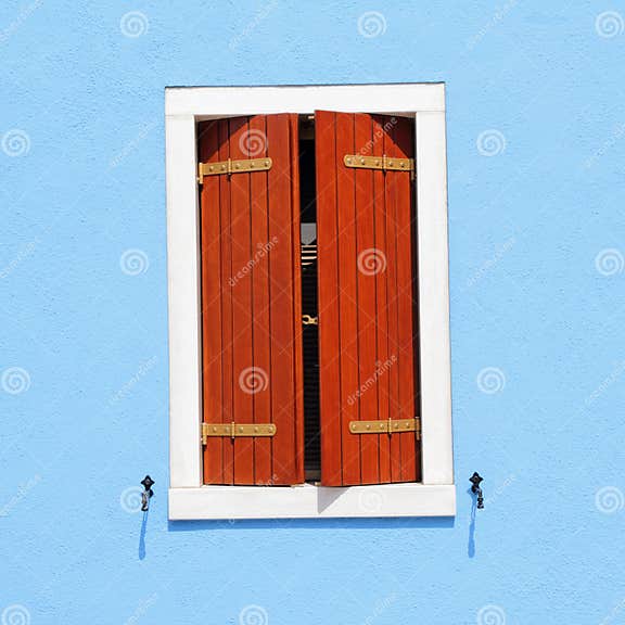 Window with ajar shutters stock image. Image of pictorial - 25946821