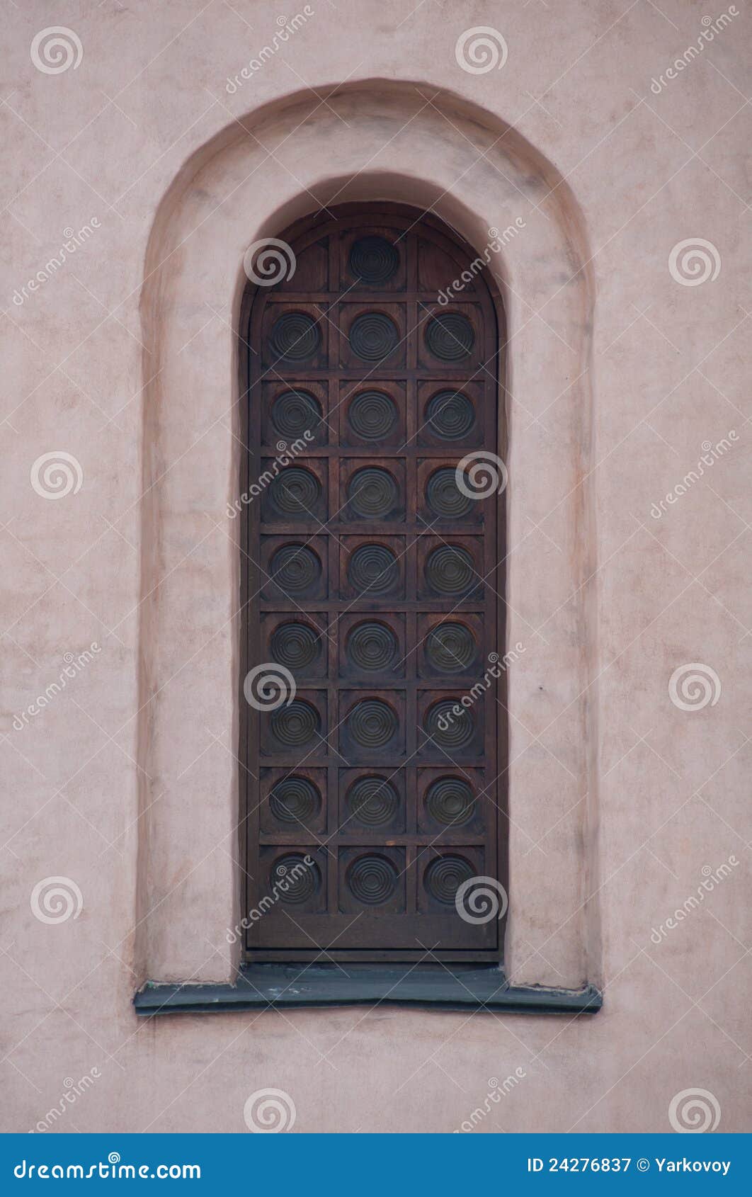 The Window of an Ancient Cathedral. the Architecture of Ancient Stock ...