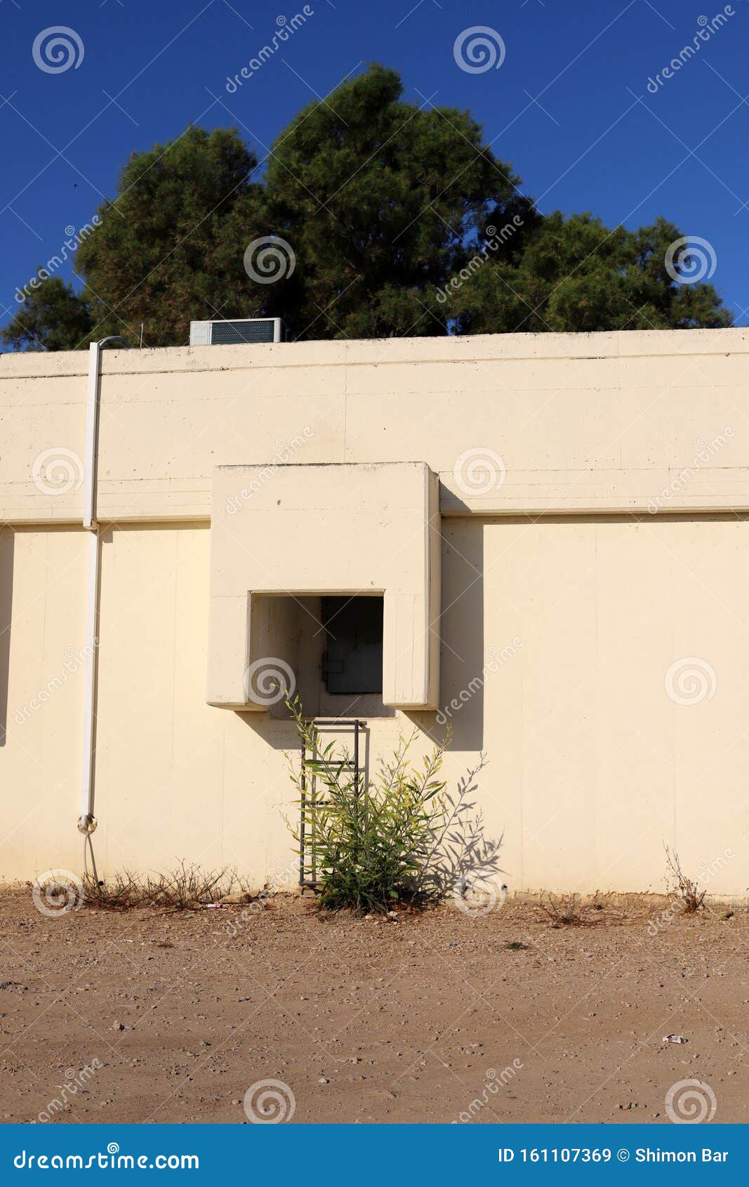 Small Window in a Big City in Israel Stock Image - Image of city ...