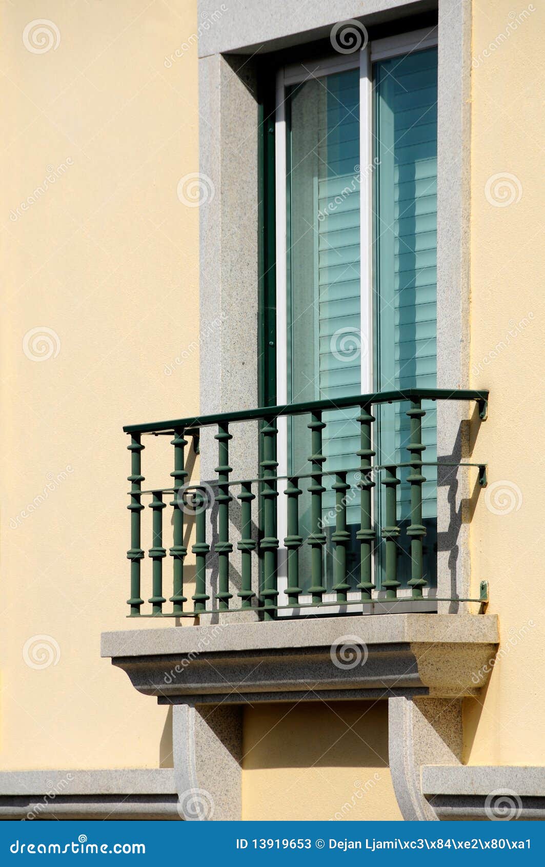 Window and balcony stock image. Image of home, detail - 13919653