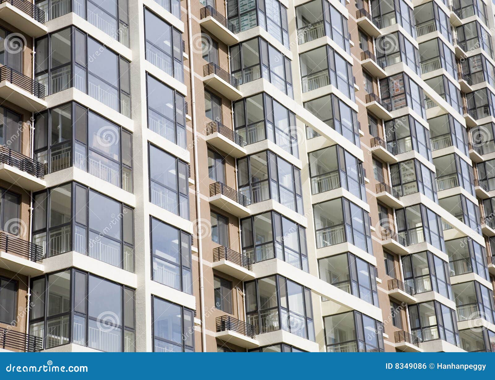 Window and balcony stock photo. Image of condominium, edifice - 8349086