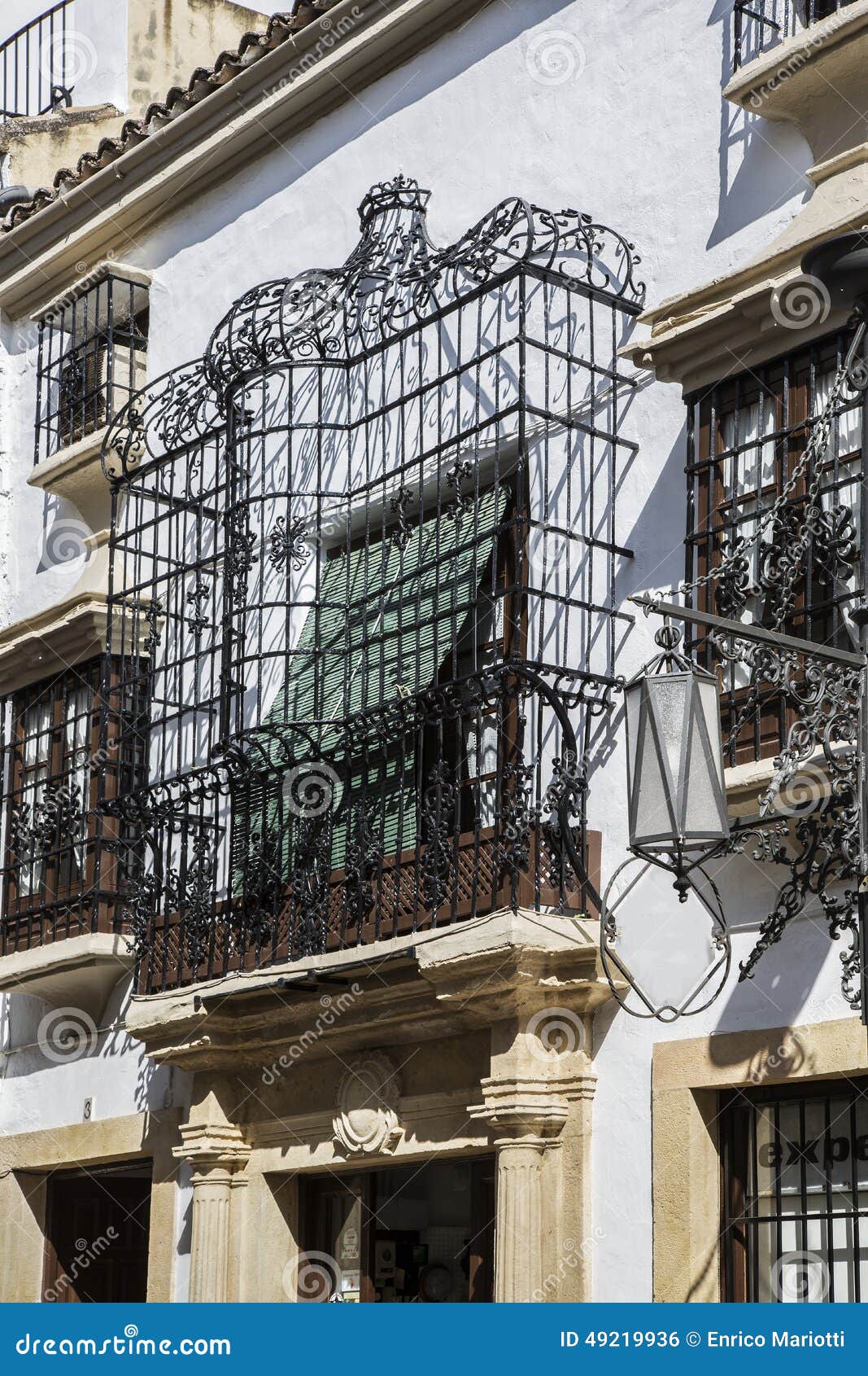 Window and balcony, Spain stock photo. Image of architecture - 49219936