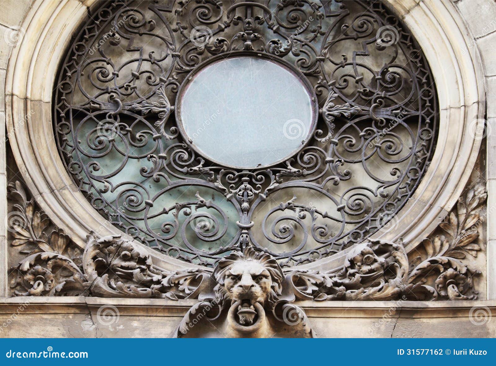 Window in Baroque Style (16th Century) Stock Photo - Image of house ...