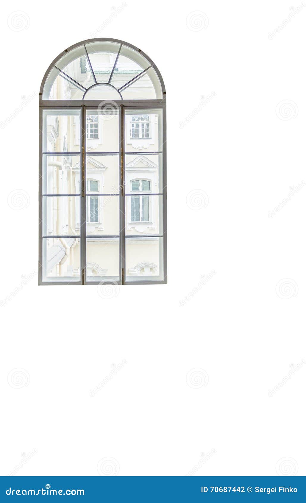 Window in baroque style stock photo. Image of architectural - 70687442