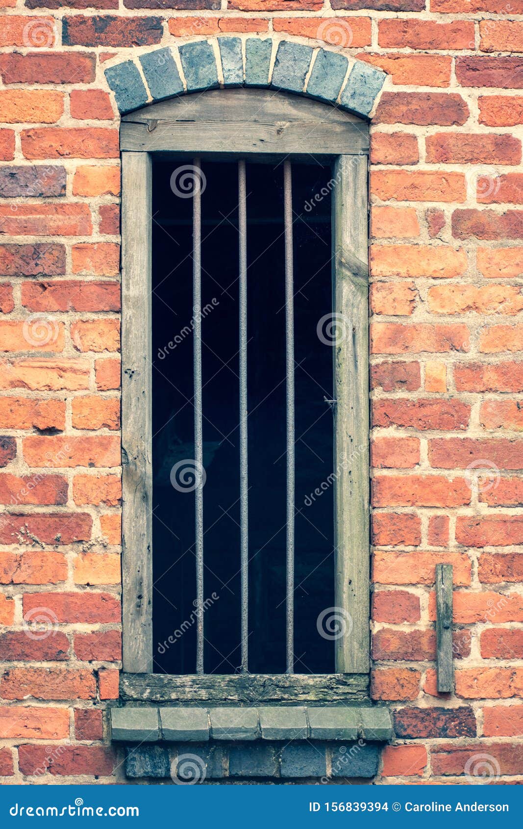 Old Fashioned Window with Bars Stock Photo - Image of design, iron ...