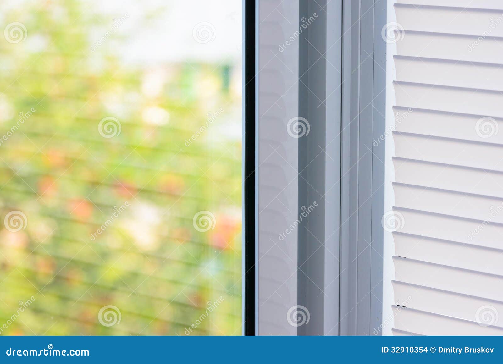 Window blinds stock photo. Image of full, perspective - 32910354
