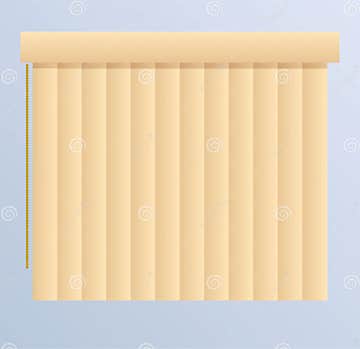 Window blinds illustration stock illustration. Illustration of cord ...
