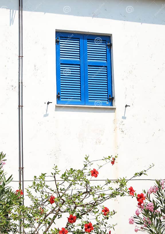 Window stock photo. Image of colors, greek, travel, building - 59787700