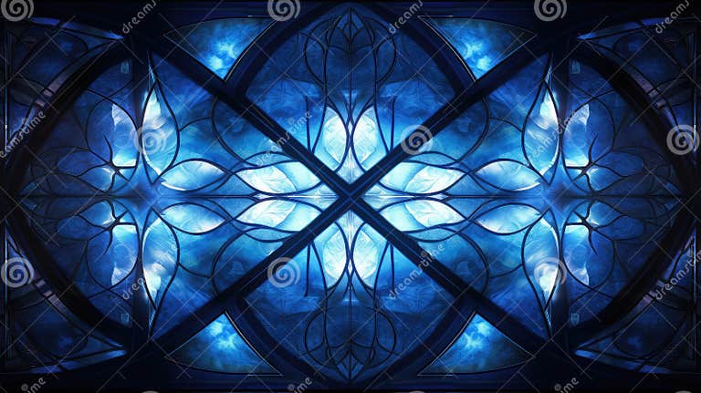 Window blue pattern stock illustration. Illustration of vibrant - 318053619